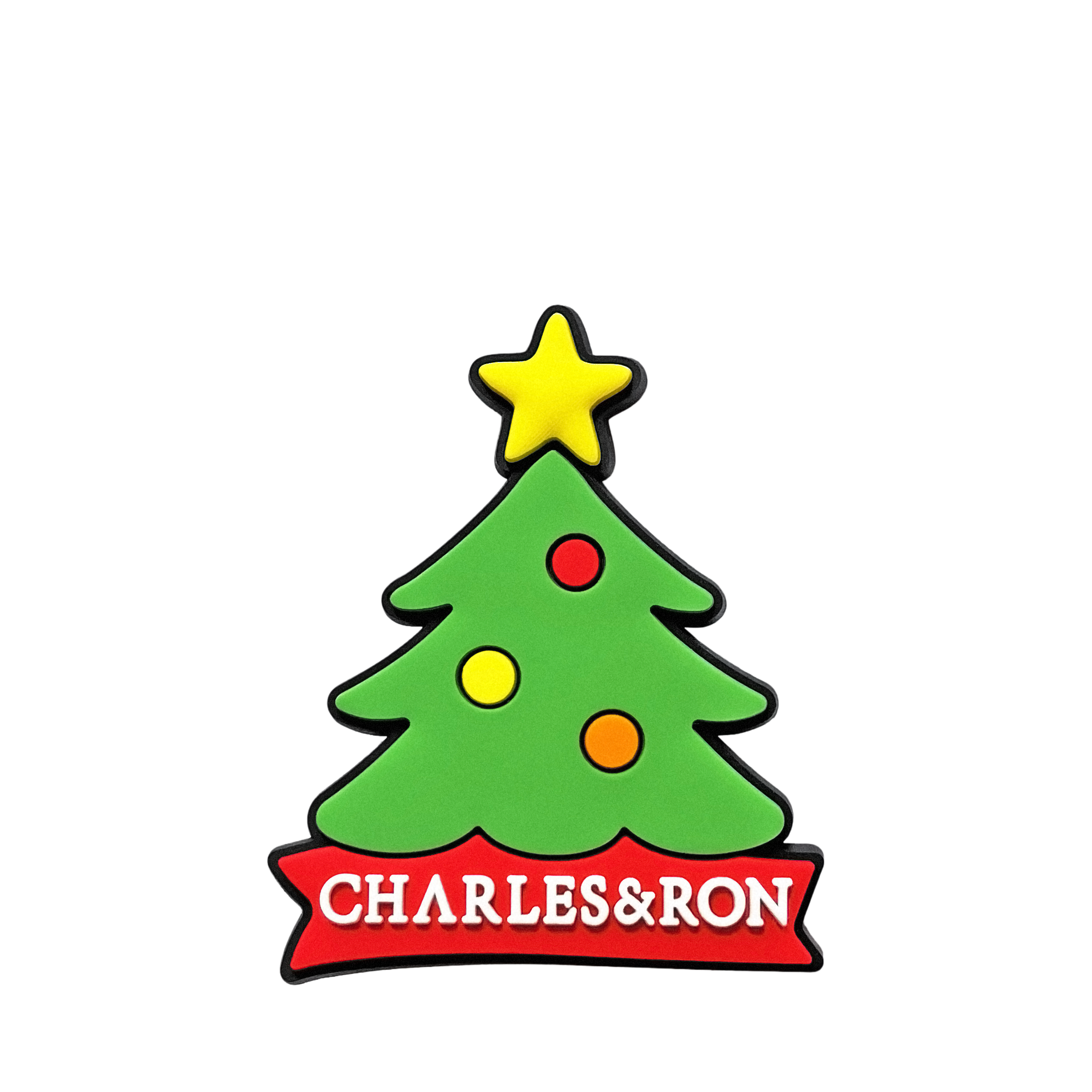 Christmas tree shoe charm | charlesandron.com