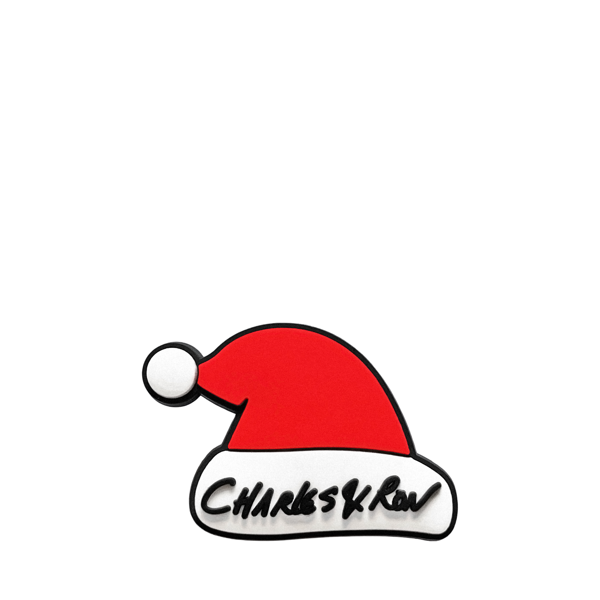 Christmas hat shoe charm | charlesandron.com