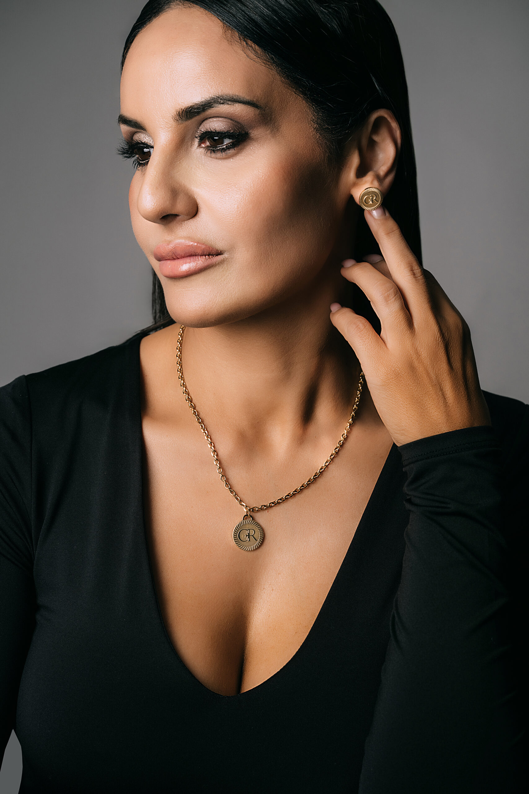 Circle logo necklace | charlesandron.com