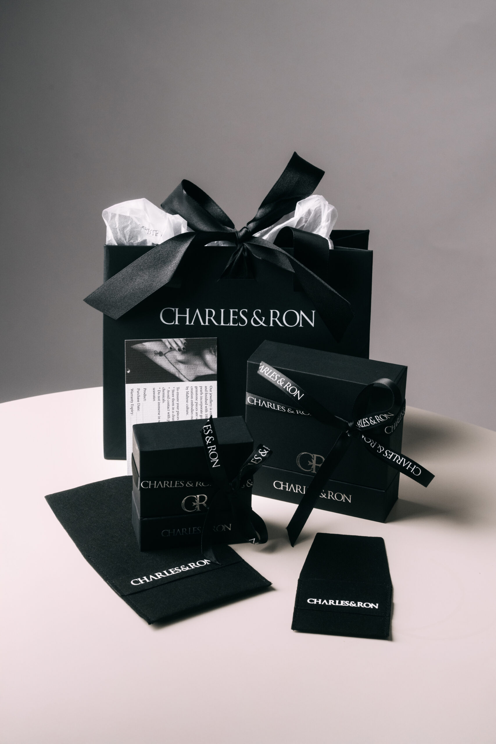 Circle logo necklace | charlesandron.com